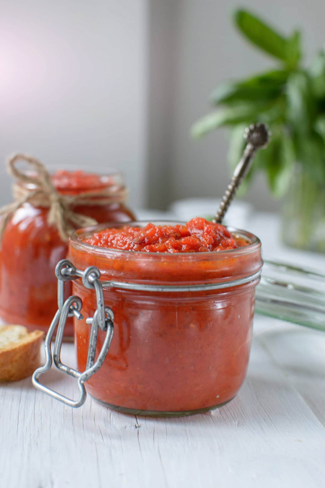 Simple Homemade Bulgarian Lutenitsa Spread