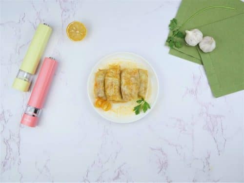 Homemade Bulgarian Stuffed Cabbage (Sarmi)