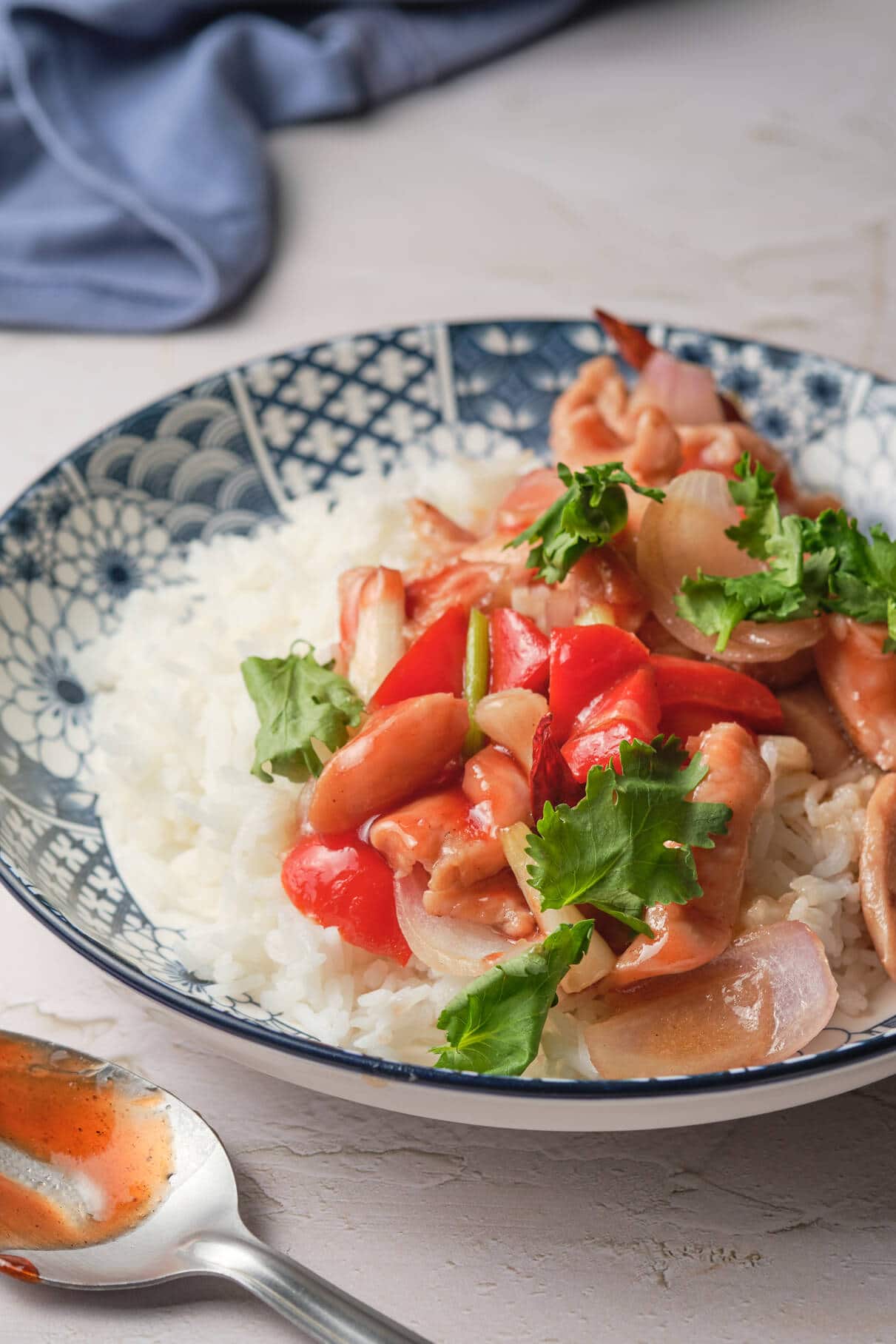 Quick Sha Cha Chicken