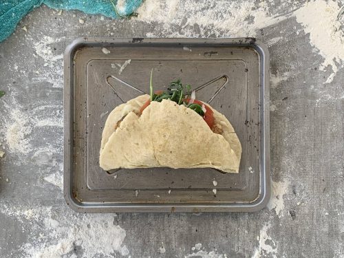 Simple Homemade Chicken Piadina