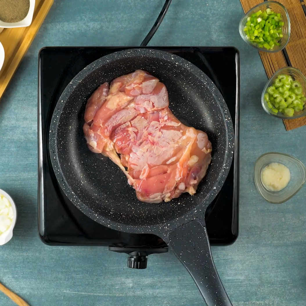 Easy Chicken Sausage Gumbo Topped Fries