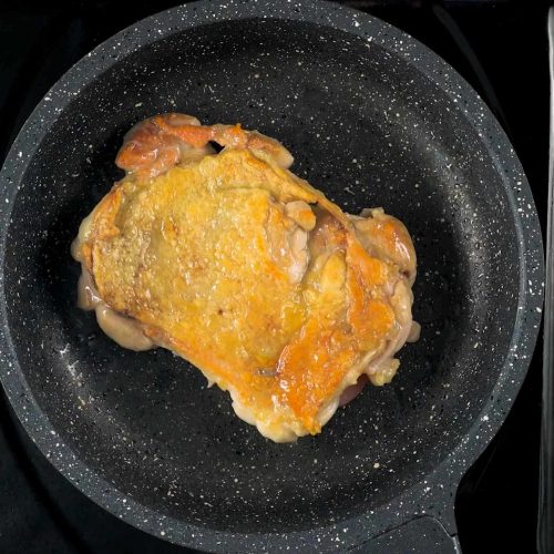 Easy Chicken Sausage Gumbo Topped Fries