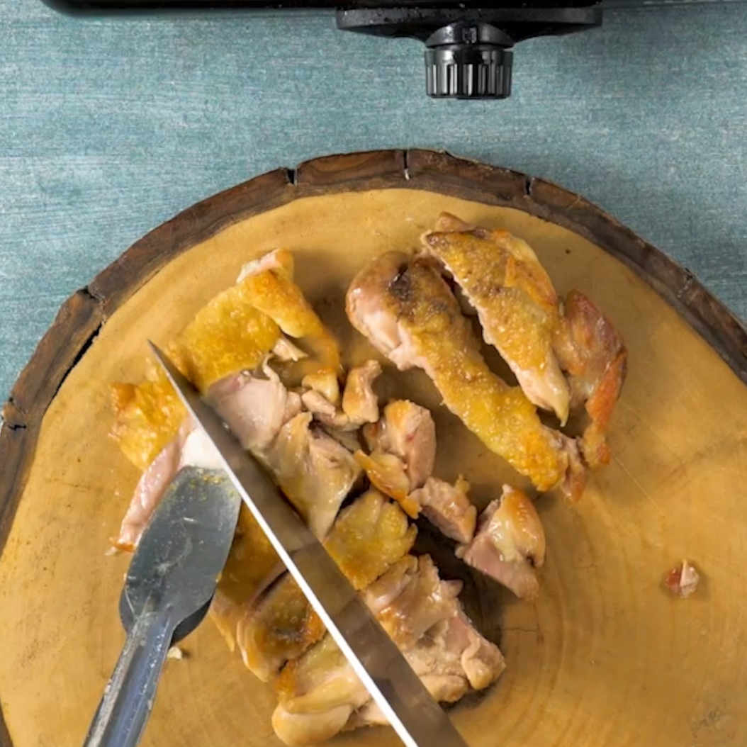 Easy Chicken Sausage Gumbo Topped Fries