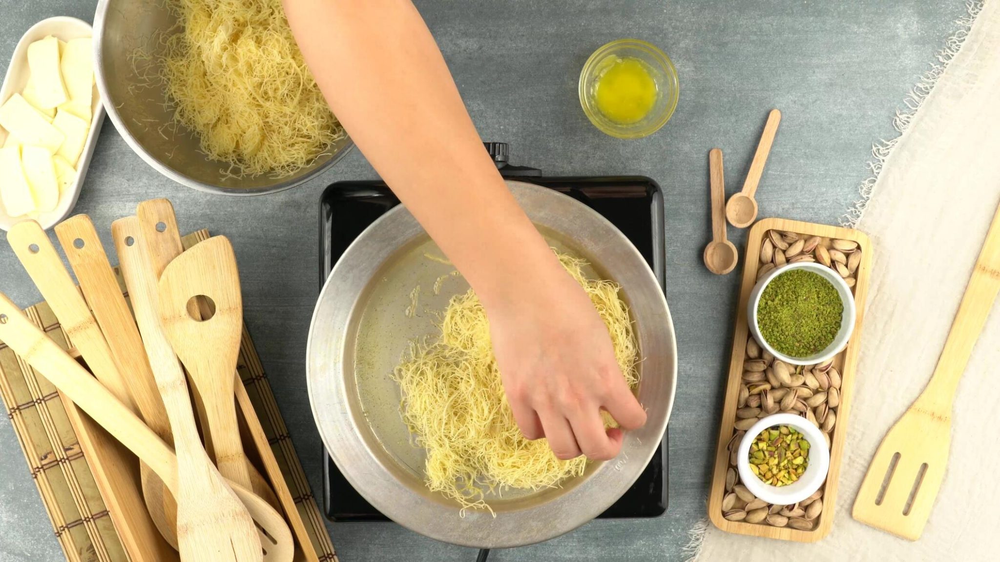 Crunchy & Delicious Turkish Knafeh