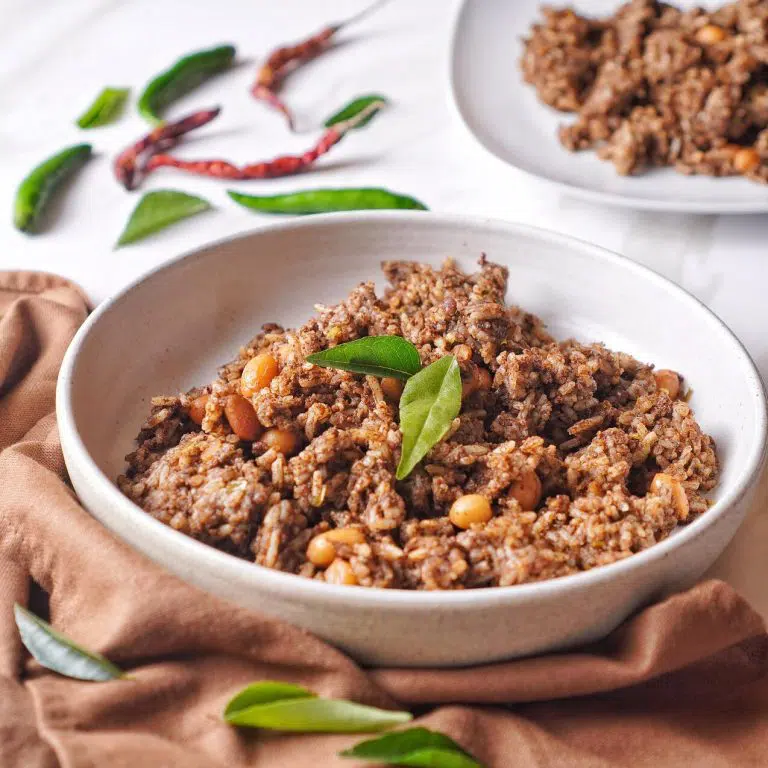 Easy Puliyogare Tamarind Rice