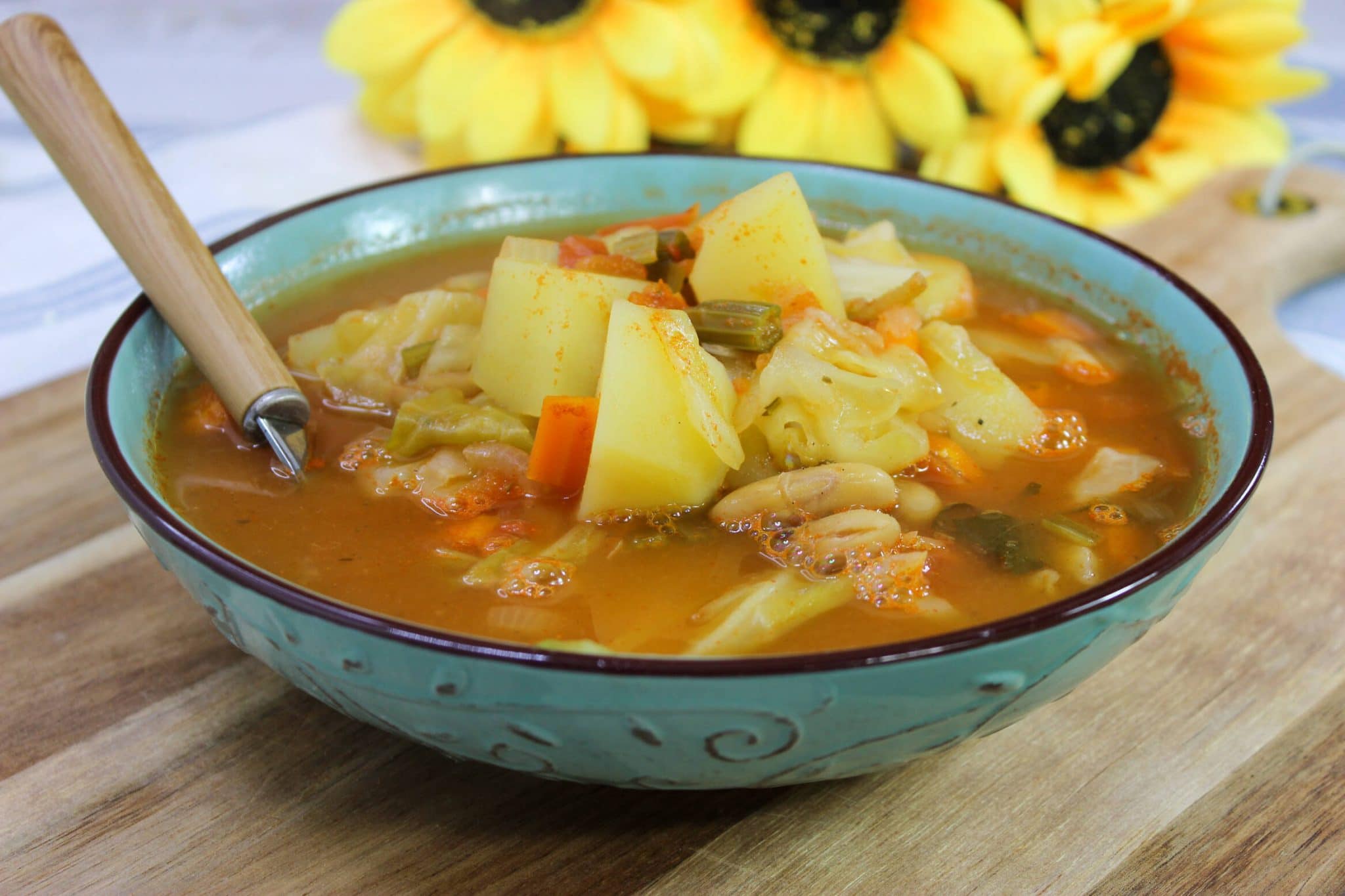 Simple Irish Bean & Cabbage Stew
