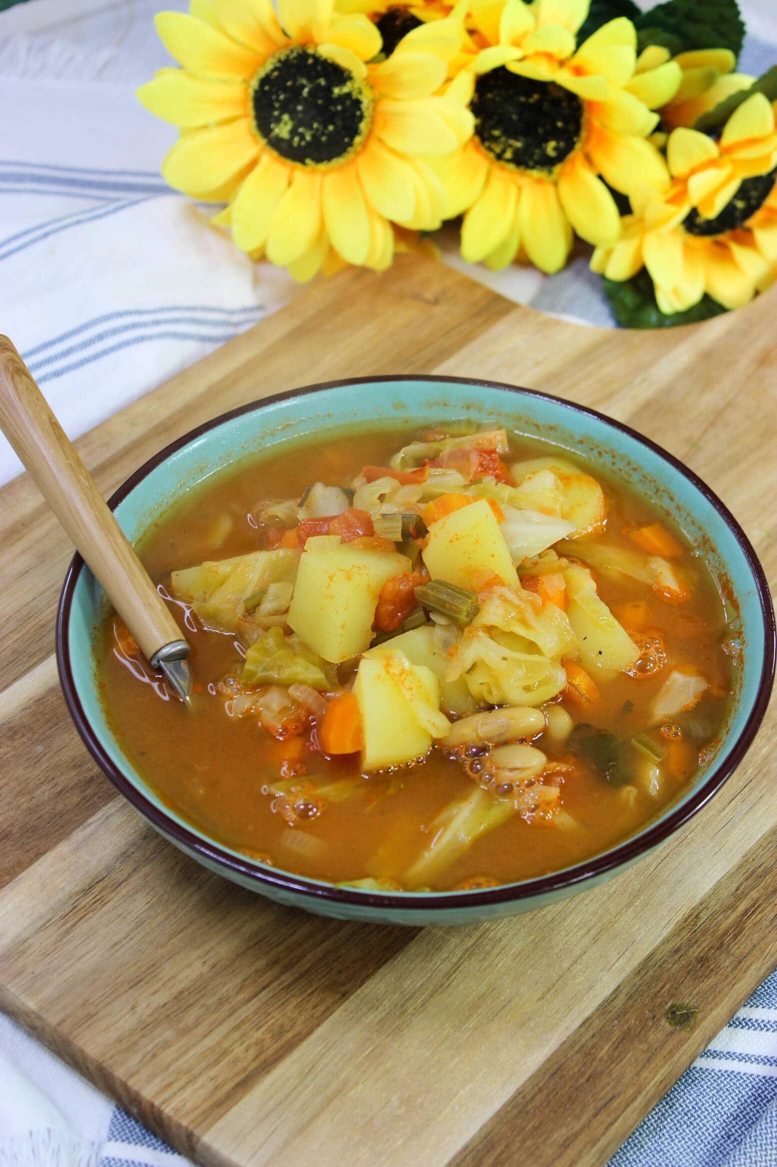 Simple Irish Bean & Cabbage Stew