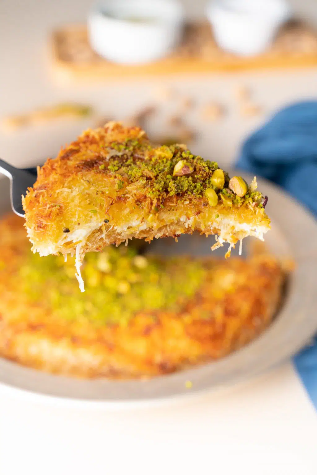 Crunchy & Delicious Turkish Knafeh