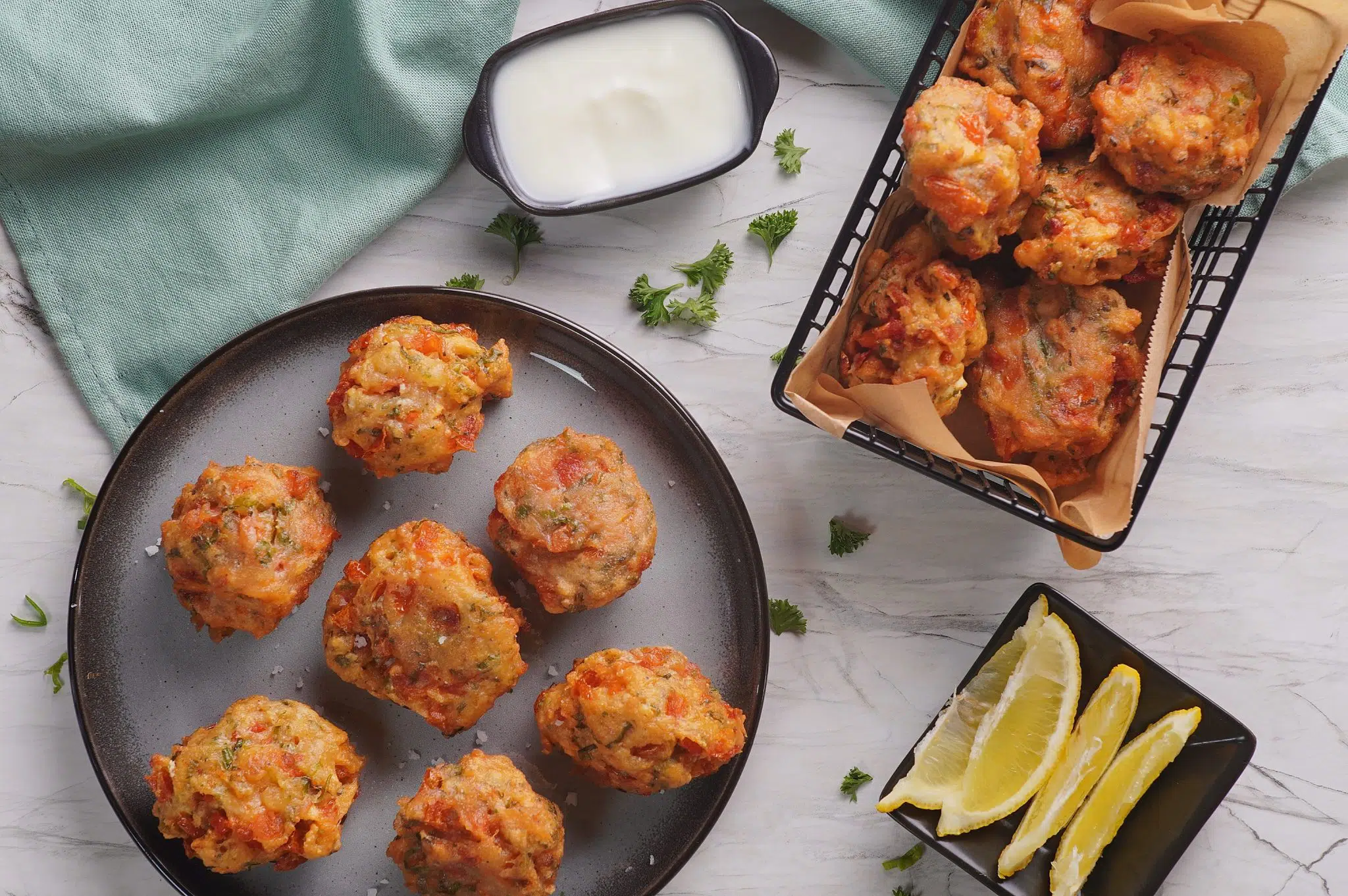 Easy Greek Tomato Balls