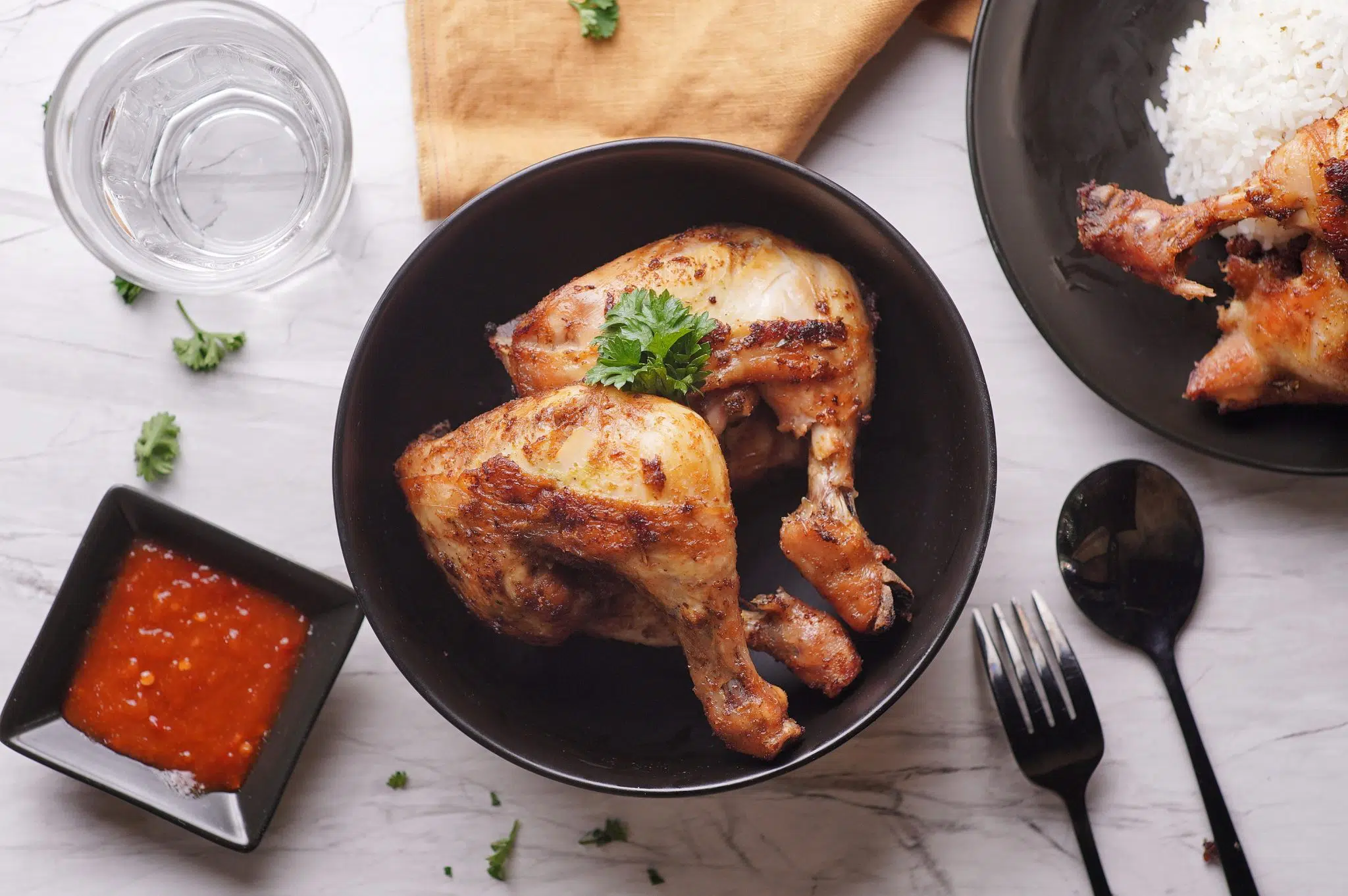 Crispy Juicy Haitian Fried Chicken (Poul Fri)