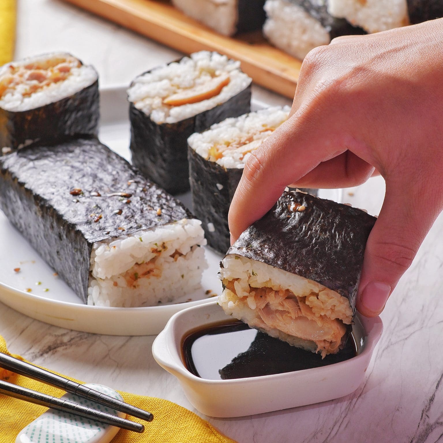 Delicious Chicken Musubi