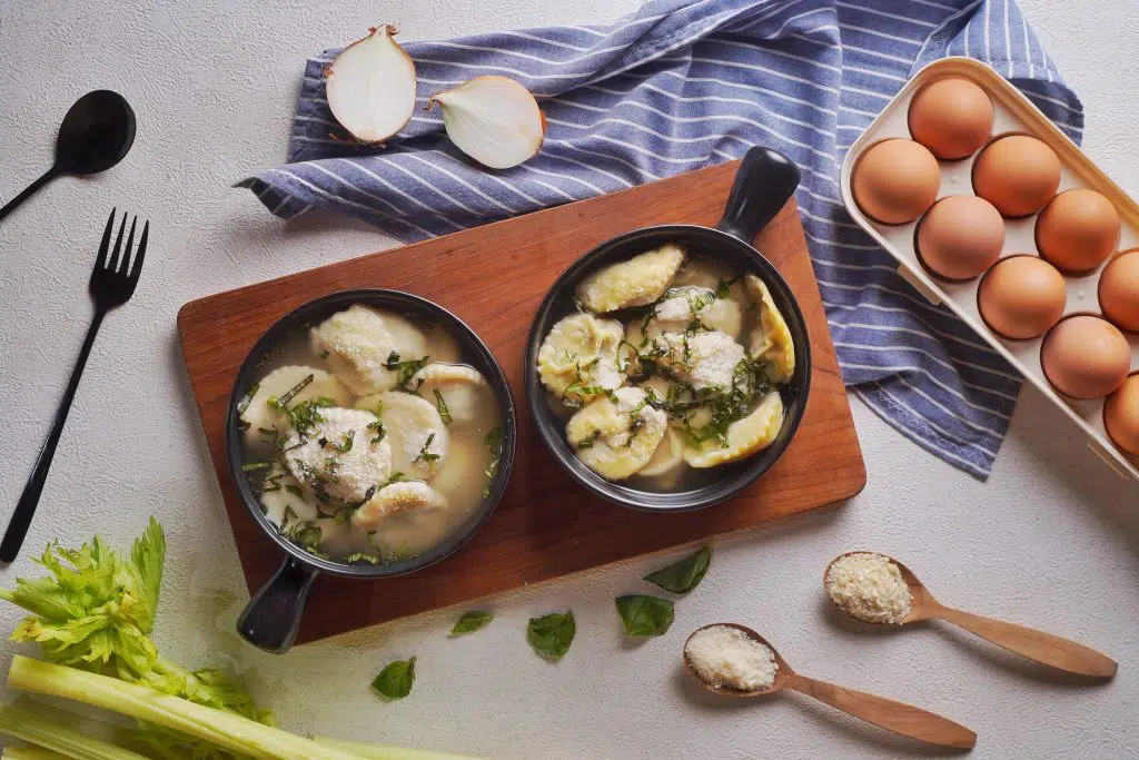 Homemade Anolini Pasta