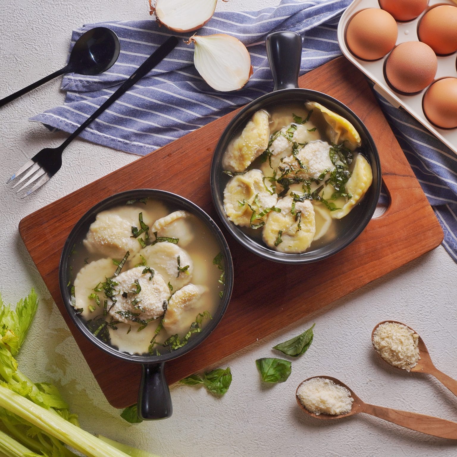 Homemade Anolini Pasta
