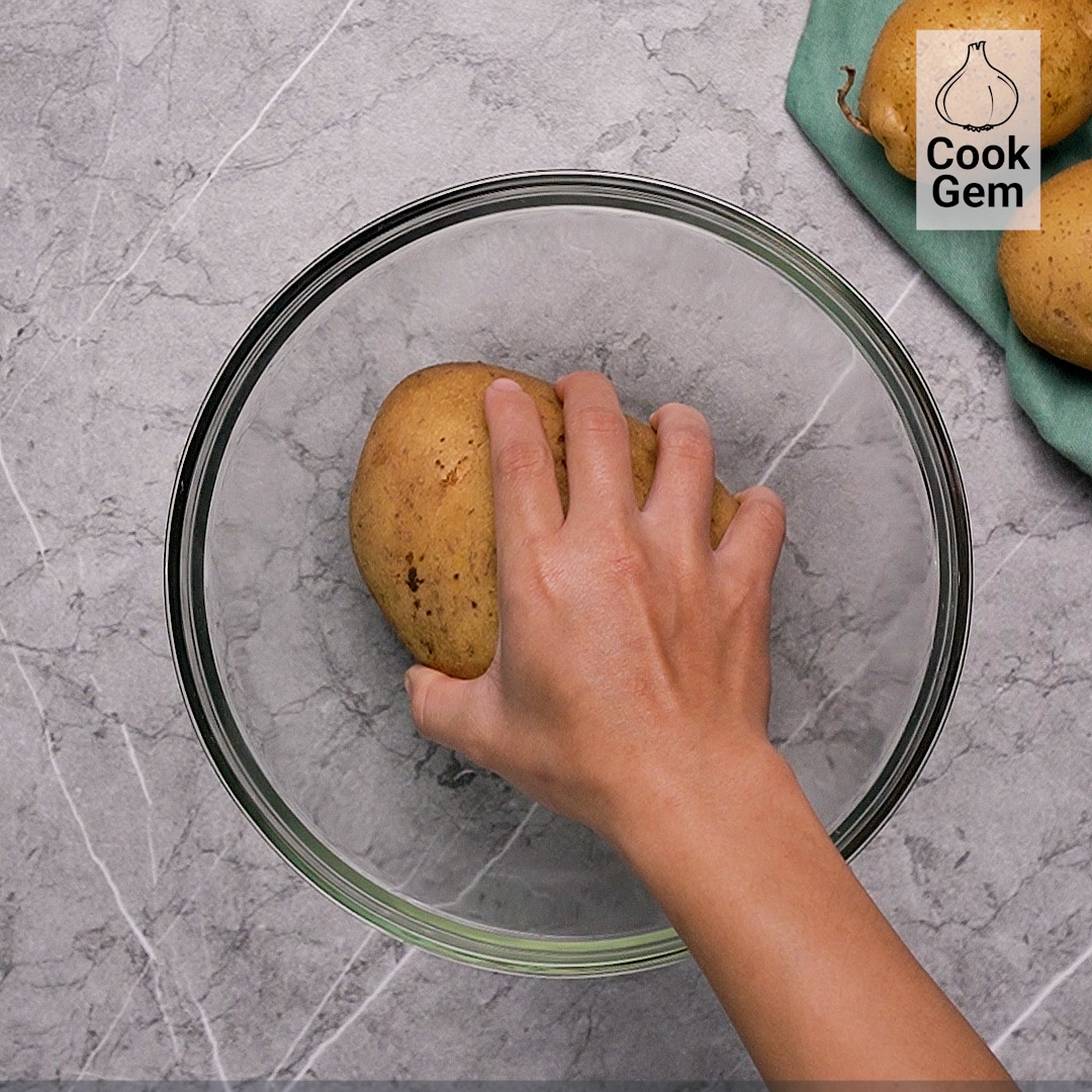 Simple Baked Potato In A Toaster Oven