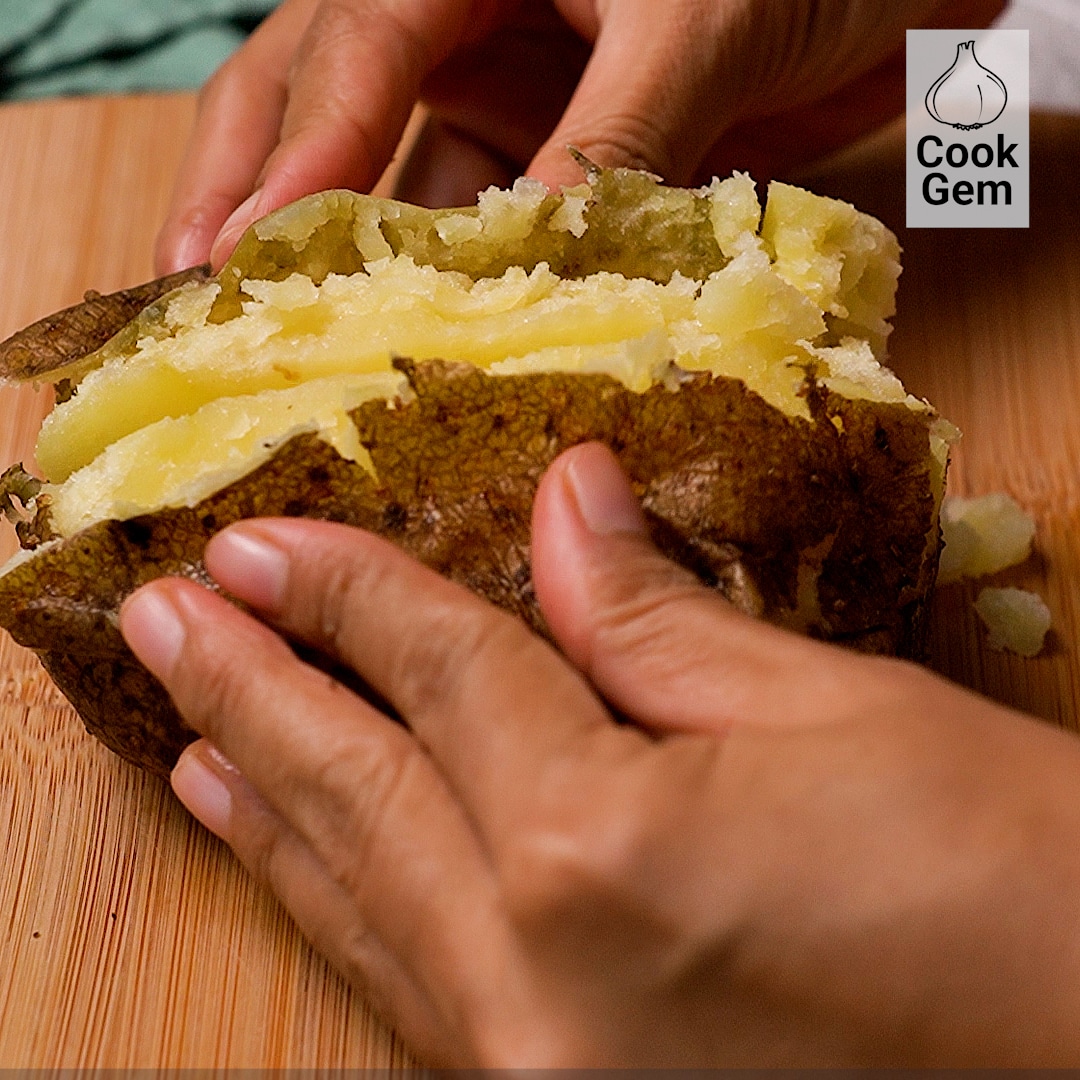 Simple Baked Potato In A Toaster Oven
