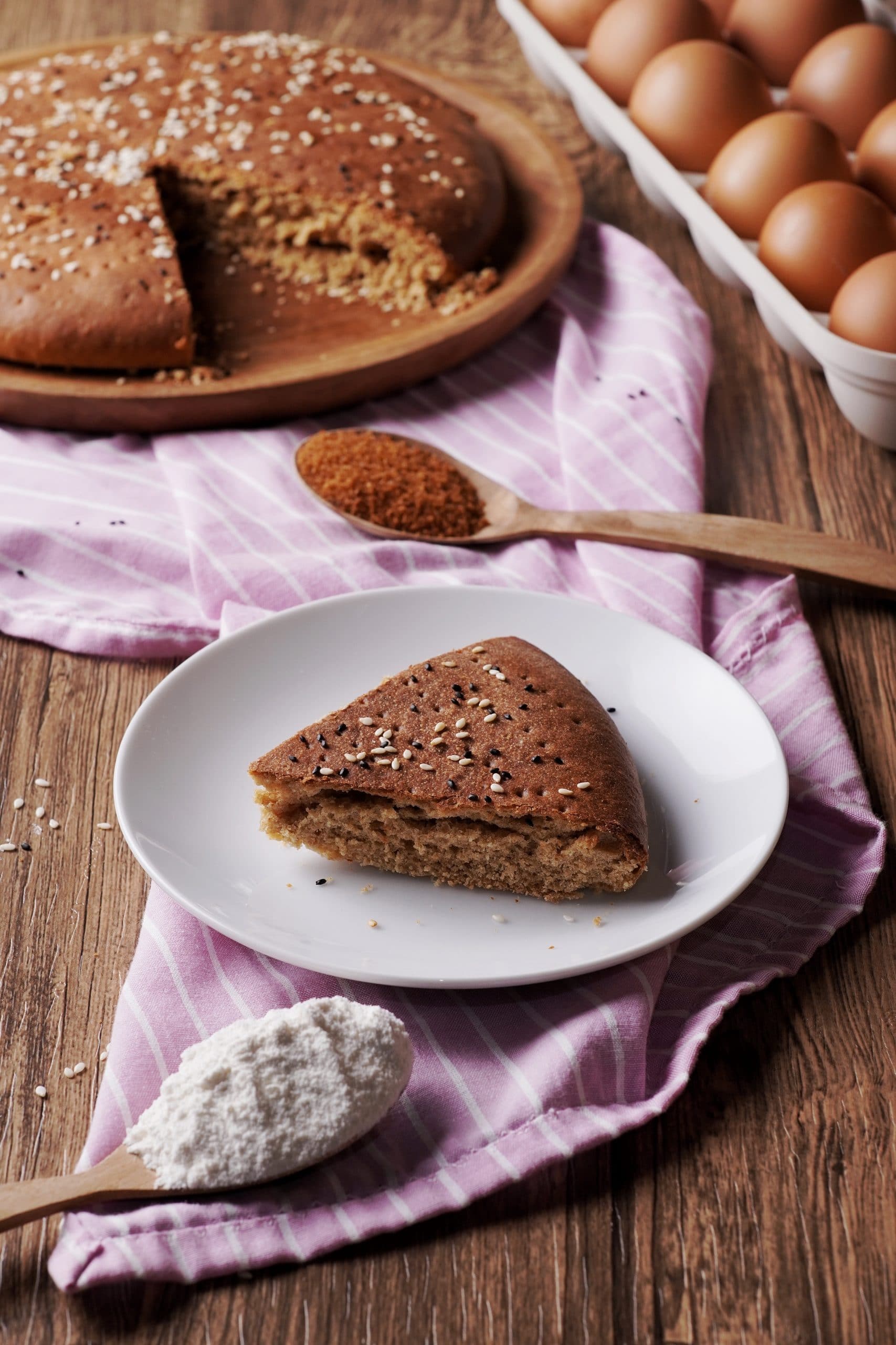 Simple Afghan Sweet Bread (Roht)