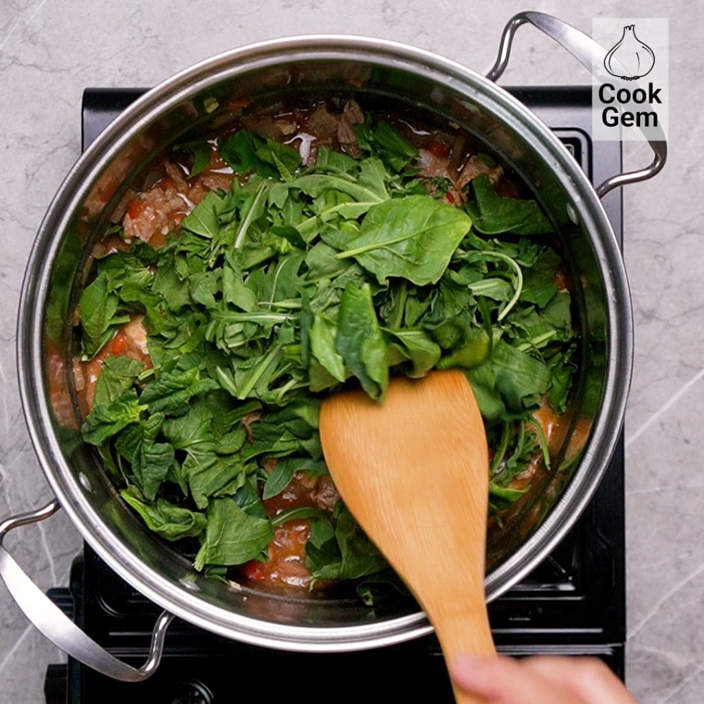 Homemade Malagasy Romazava