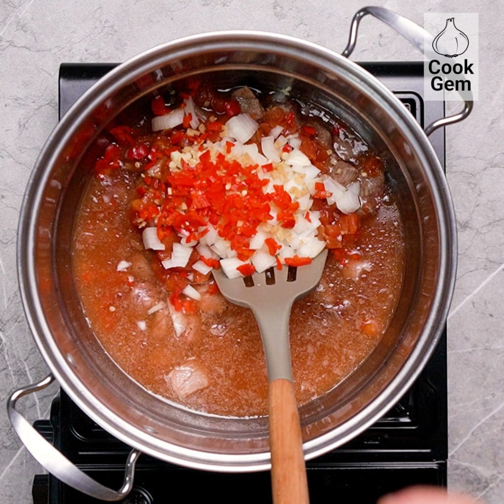 Homemade Malagasy Romazava