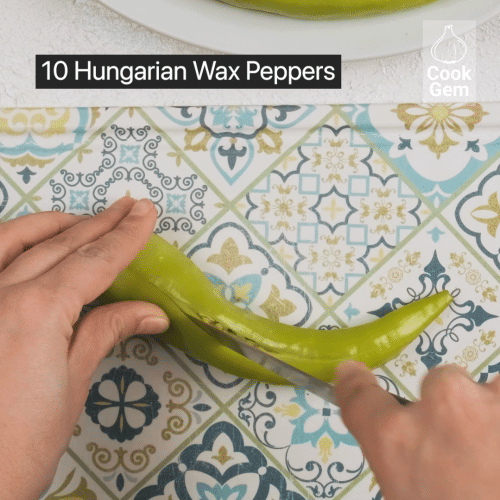 Simple & Satisfying Stuffed Hungarian Wax Peppers