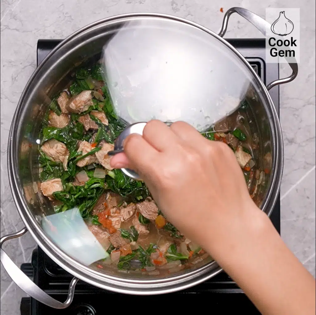 Homemade Malagasy Romazava