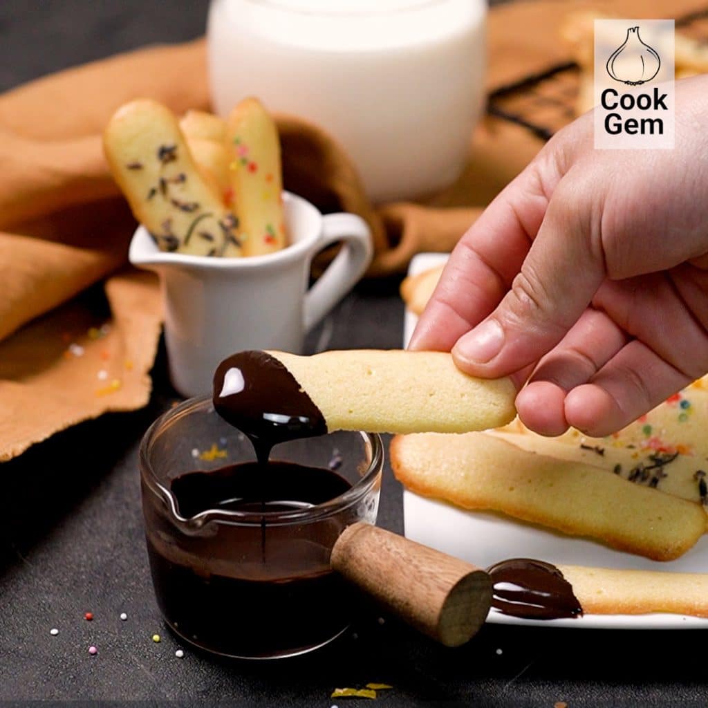 Crunchy Cat Tongue Cookies