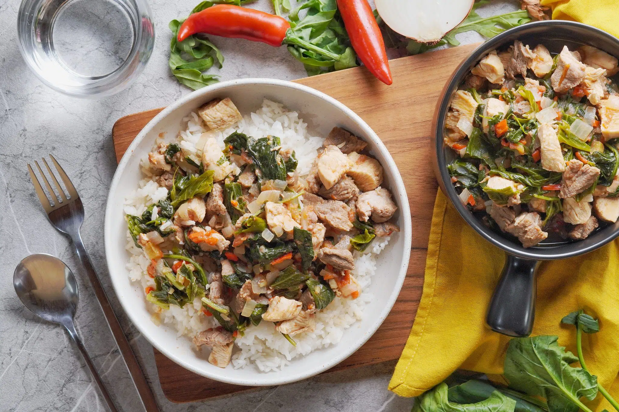 Homemade Malagasy Romazava