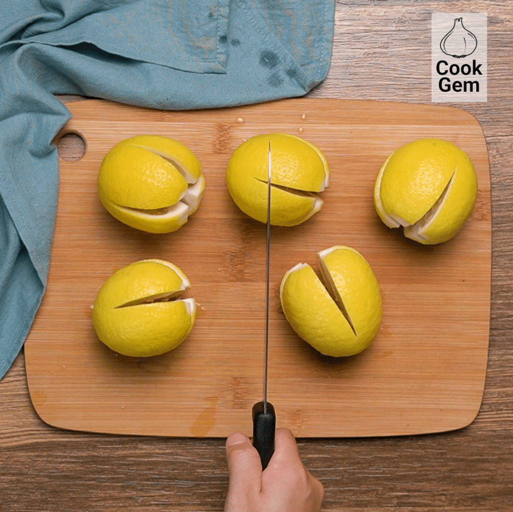 Simple Egyptian Preserved Lemons