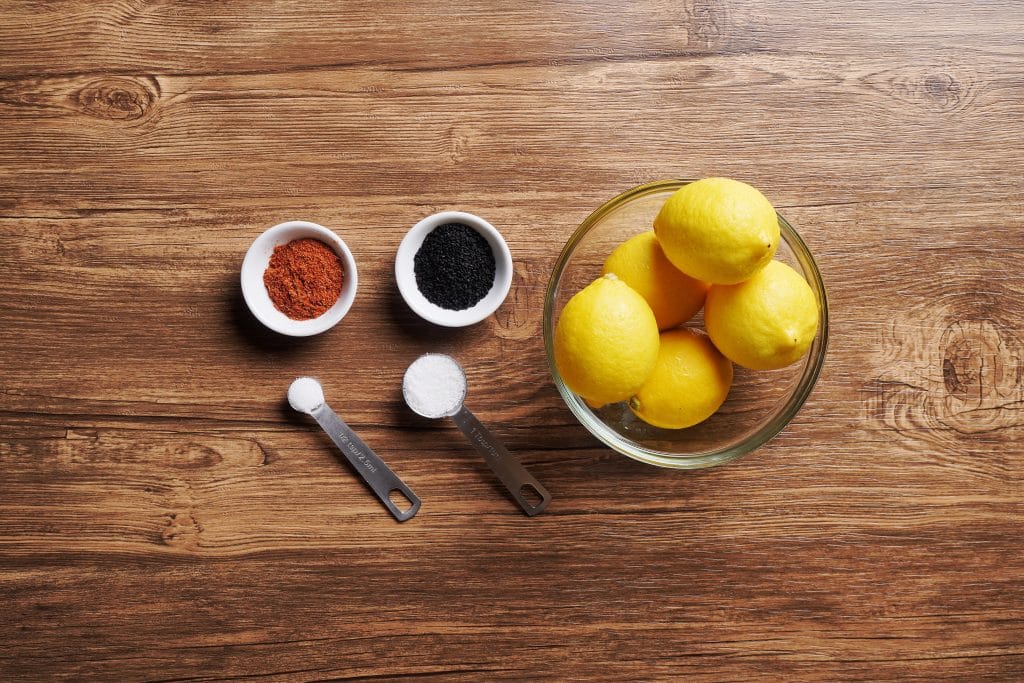 Simple Egyptian Preserved Lemons
