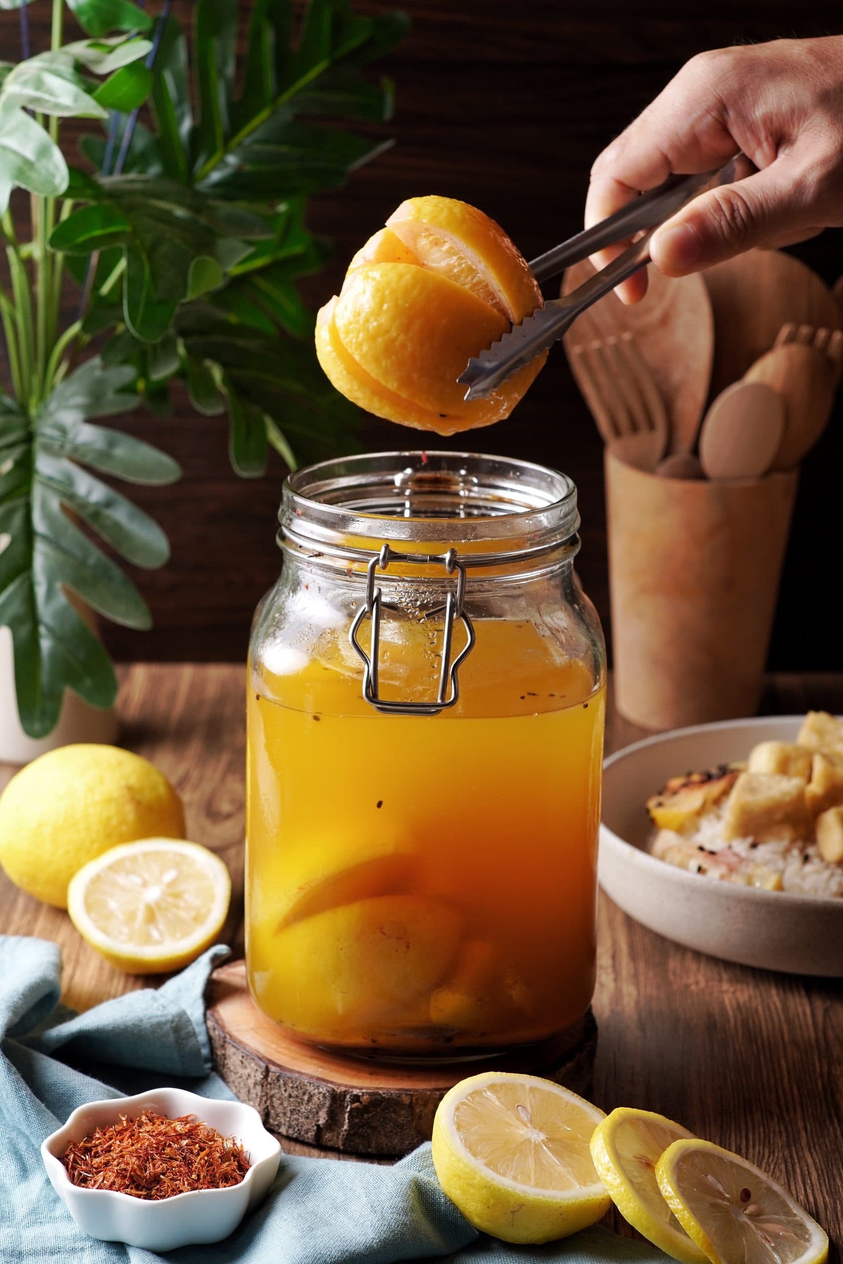 Simple Egyptian Preserved Lemons