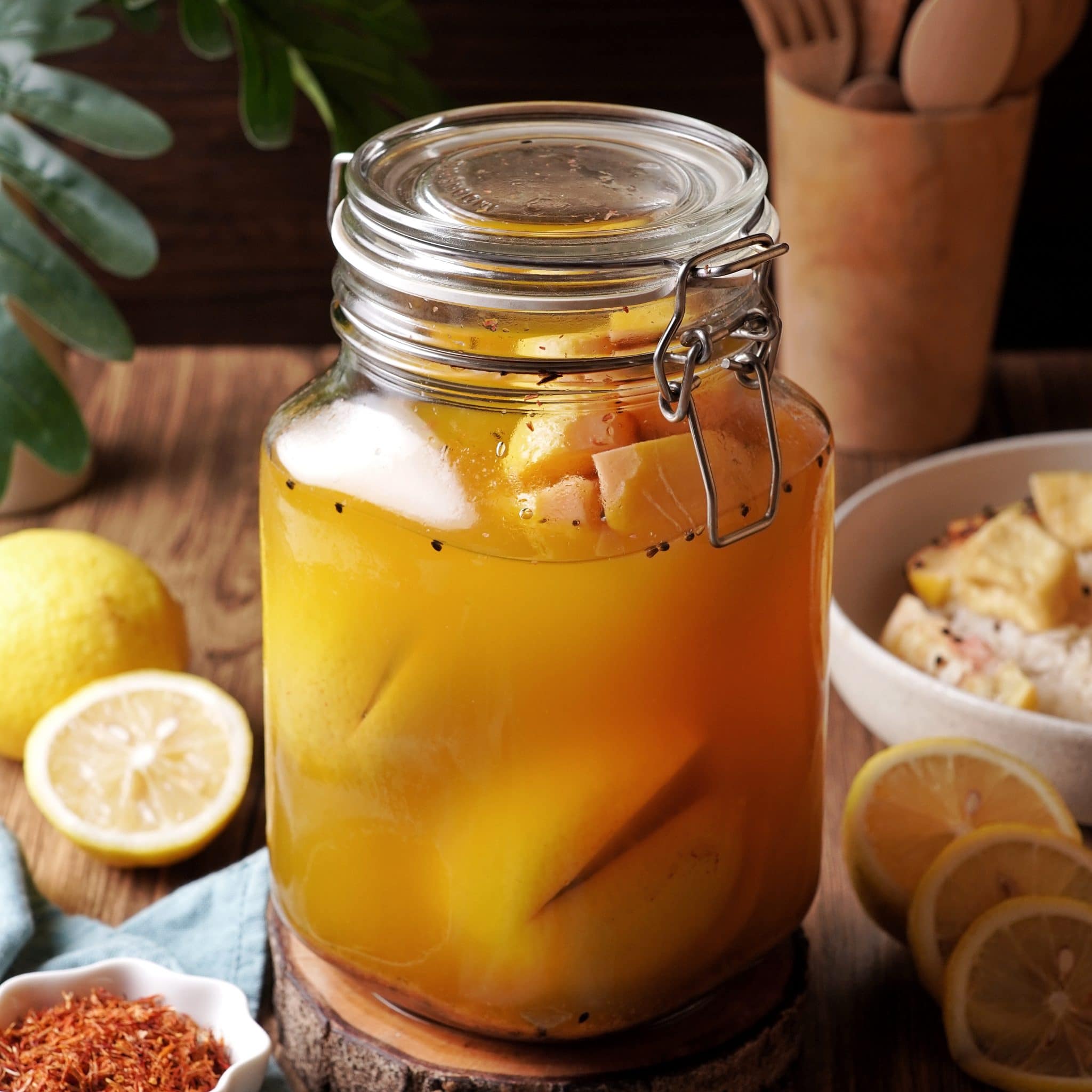 Simple Egyptian Preserved Lemons