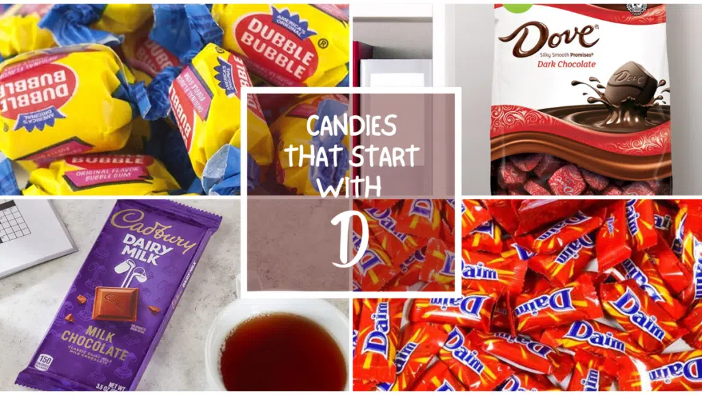 All The Candies That Start With M