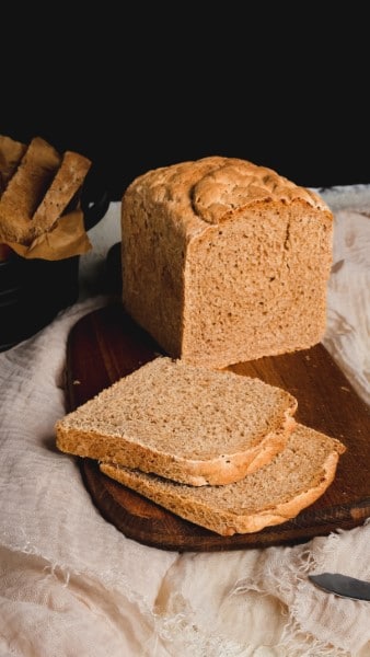 Homemade Finnish Ruisleipa Rye Bread