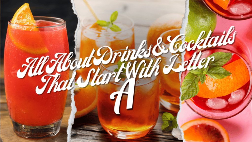 All About Drinks & Cocktails That Start With The Letter Q