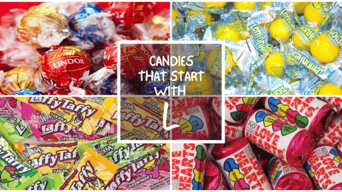 All The Candies That Start With G