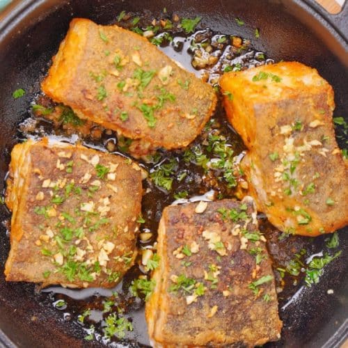 Homemade Greek Style Cod