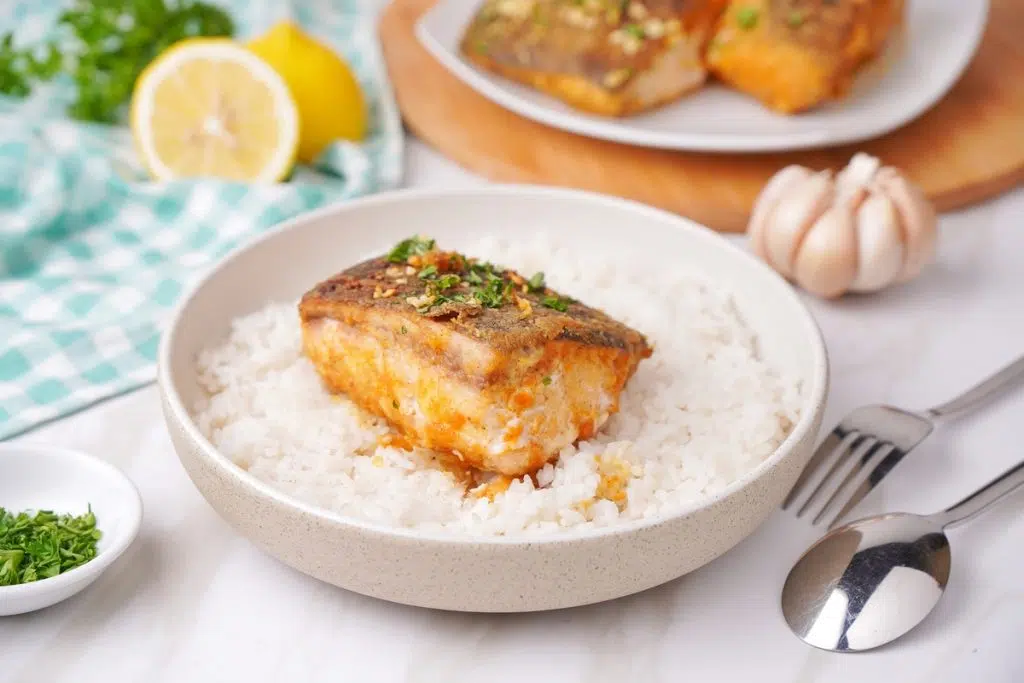 Homemade Greek Style Cod