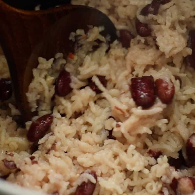 Easy Instant Pot Haitian Rice & Beans