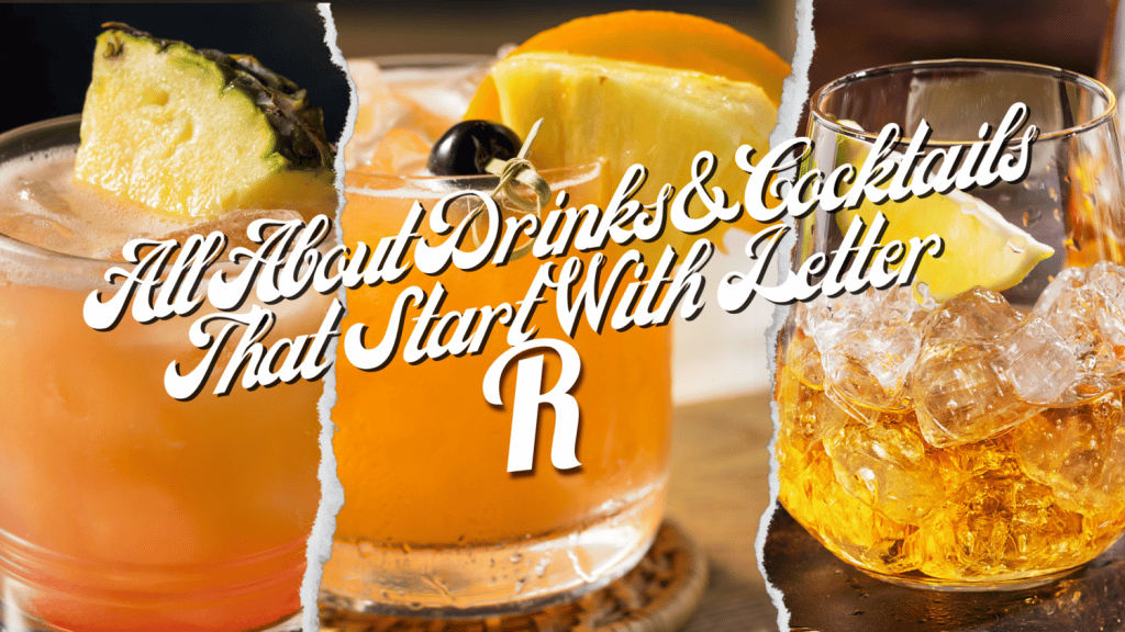 All About Drinks & Cocktails That Start With The Letter V