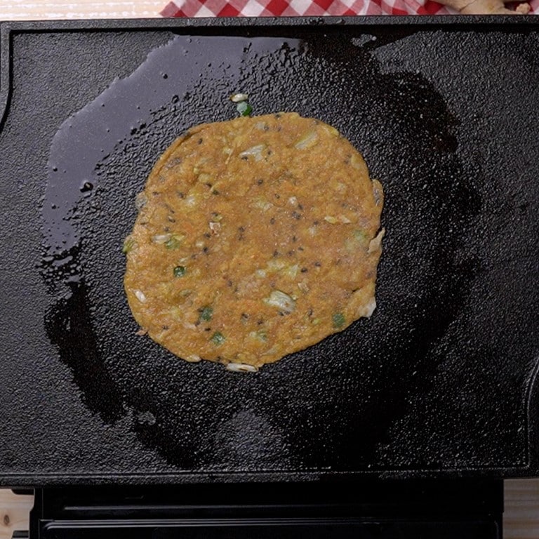 Homemade Cabbage Flatbread