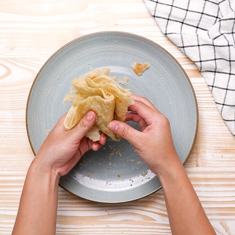 Homemade Guyanese Roti