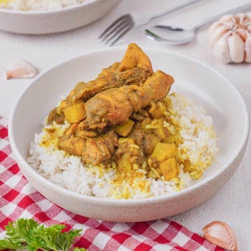 Homemade Guyanese Curry Chicken