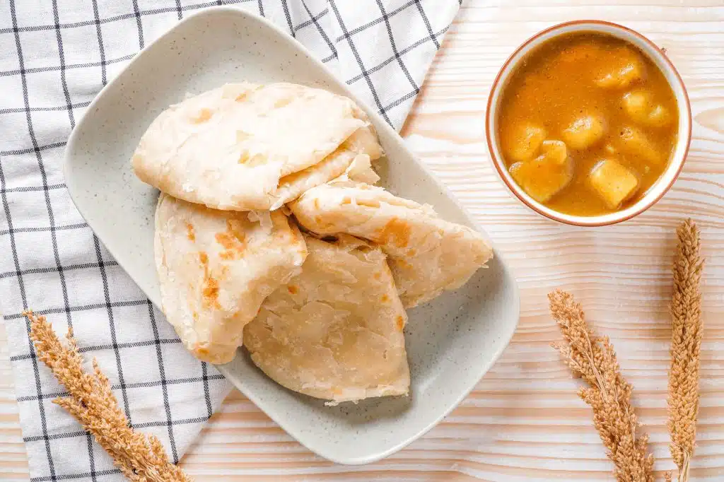 Homemade Guyanese Roti