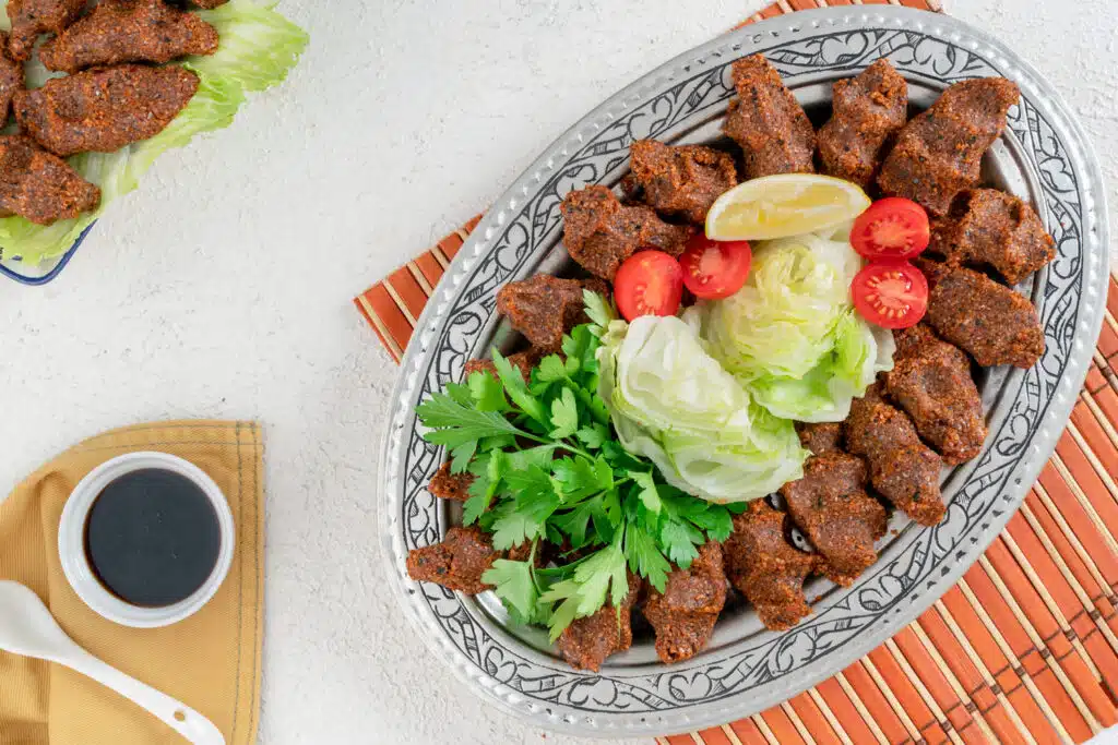 Homemade Turkish Cig Kofte (Vegan Bulgur Balls)