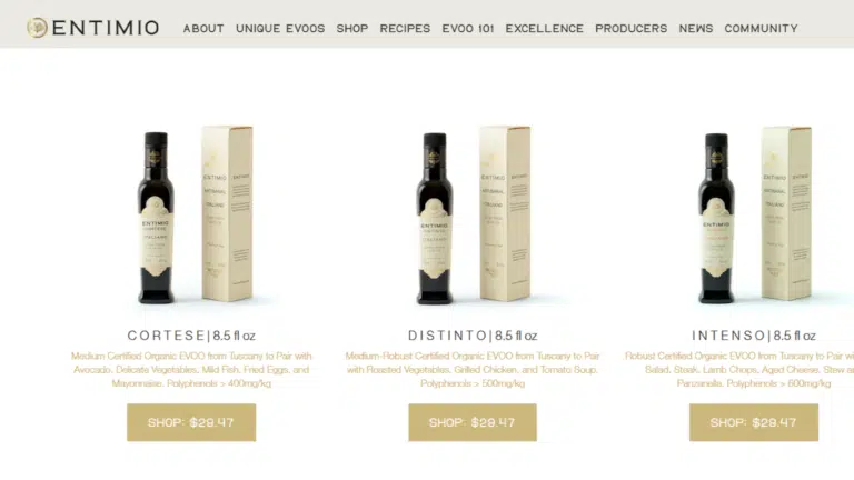 Best High Phenolic & High Hydroxytyrosol Olive Oil Brands