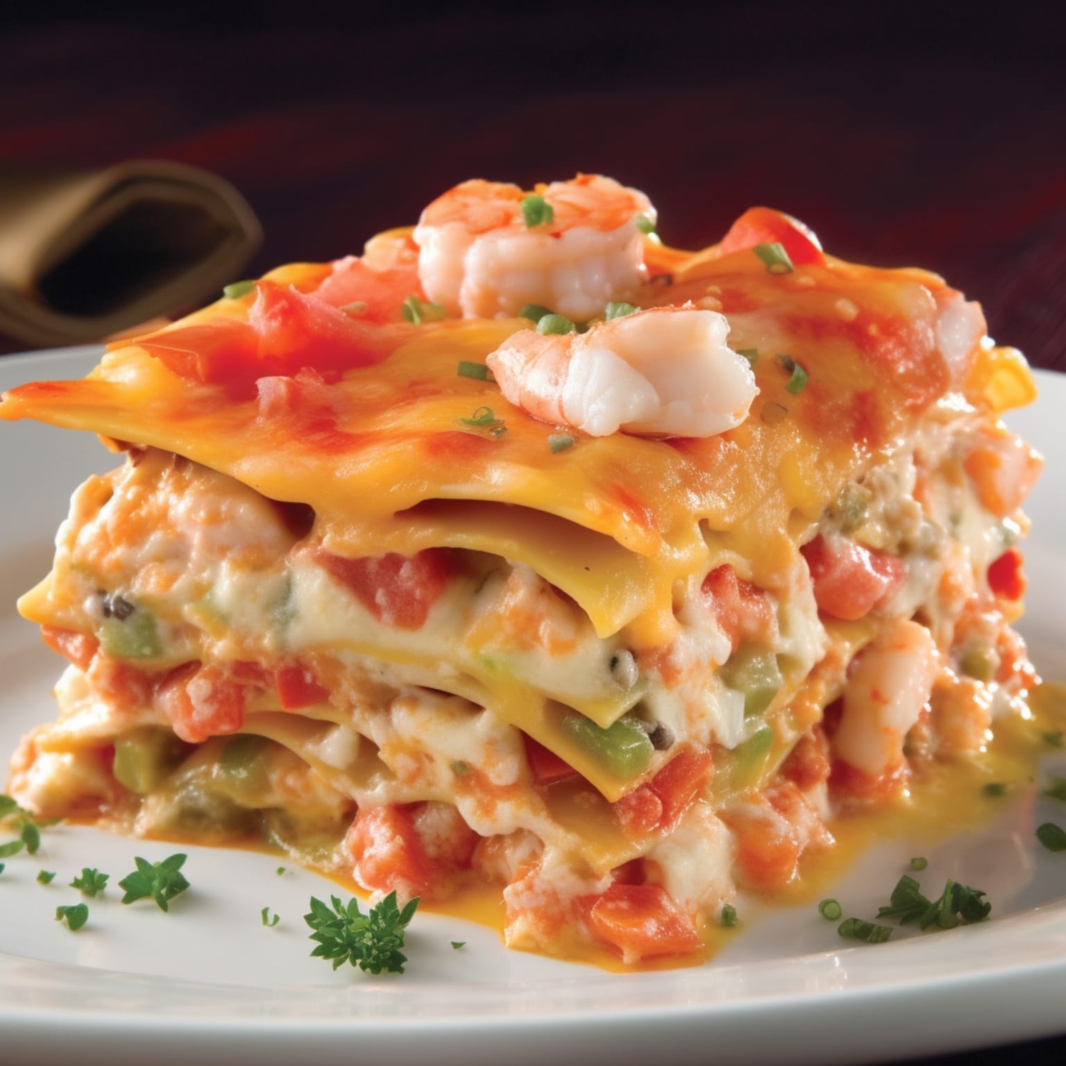 Cajun Seafood Lasagna A Flavor Fiesta