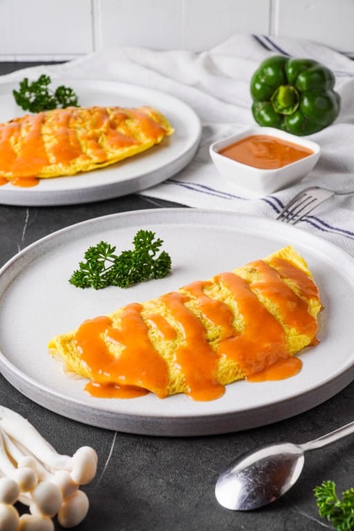 Easy Japanese Rice Omelette (Omurice)