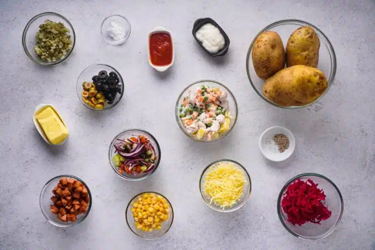 Simple Turkish Baked Potatoes