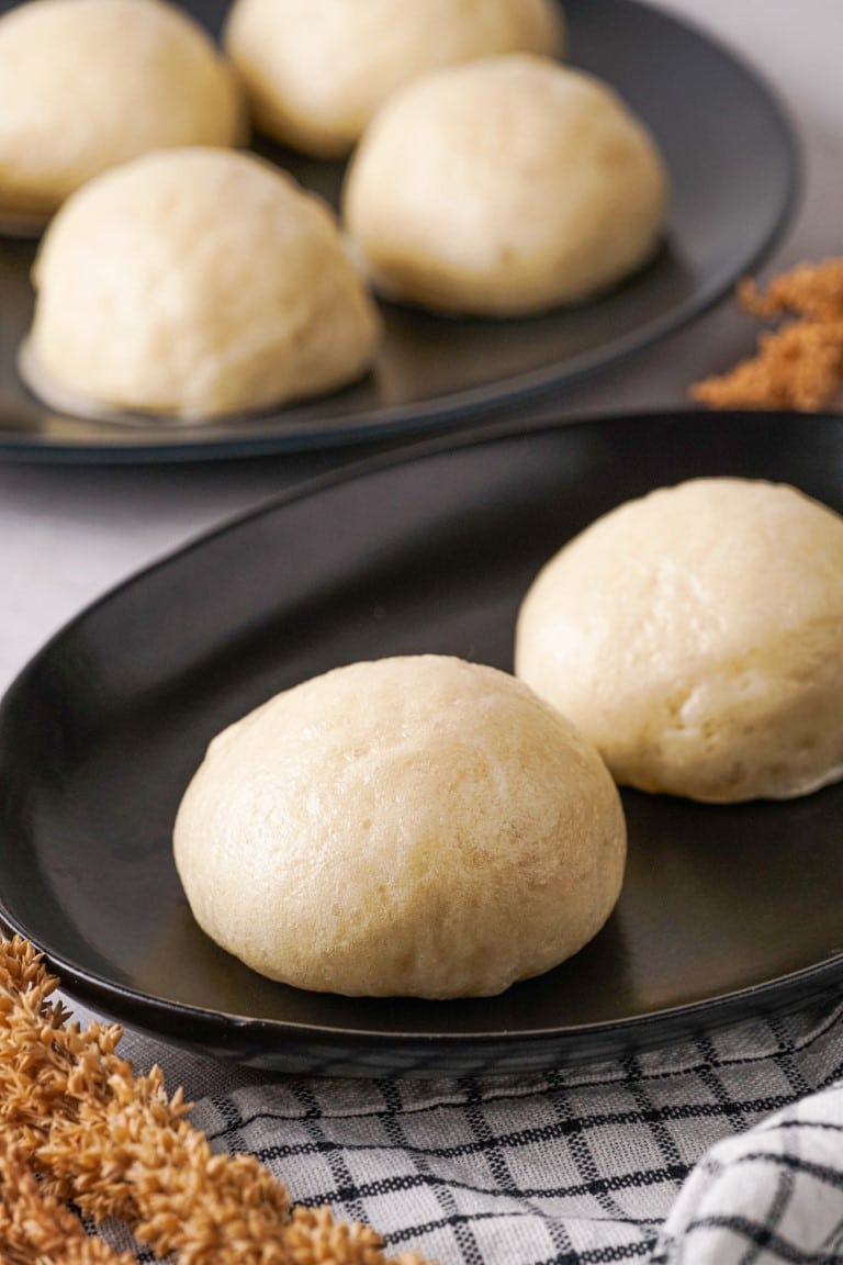 Soft Steamed Egg Custard Buns (Liu Sha Bao)