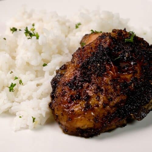 Best Coffee-Rubbed Chicken Thighs