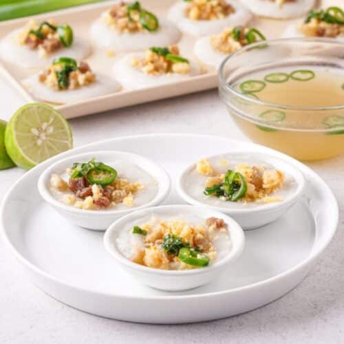 Savory Vietnamese Steamed Rice Cakes (Banh Beo)